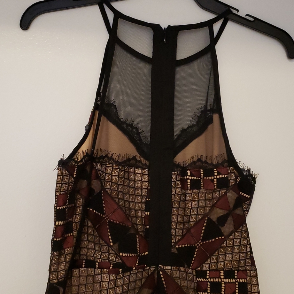 Sequence, Lace And Sheer Dress Design. - Gem